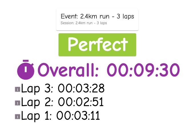 How to automate the timing of the 2.4 km run (NAPFA) | Mangostin